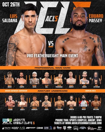 Clay Gilchrist vs. Tanner Johansen, Absolute Combat League 5 | MMA Bout ...