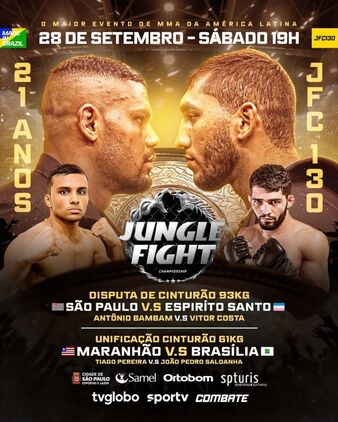 Wender Batista vs. Thiago Canhas, Jungle Fight 130 | MMA Bout | Tapology