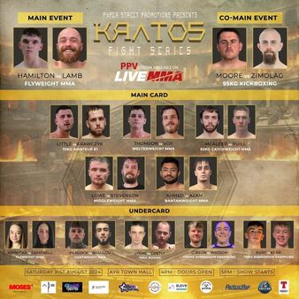 Kratos Fight Series | Combat Sports Event | Tapology