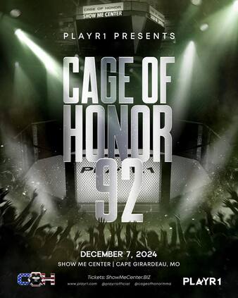 Bryan Barkau vs. Cutter Prater, Cage of Honor 92 | MMA Bout | Tapology