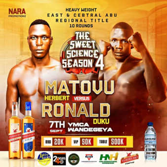 Okiru Yasin vs. David Orikiriza, The Sweet Science 4 | Boxing Bout ...