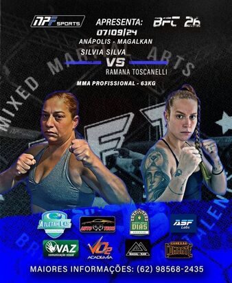 Silvia Fernandes vs. Ramana Toscanelli, BFT MMA 26 | MMA Bout | Tapology