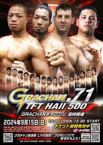Kento Takahashi vs. Shota Nagano, Grachan 71 | MMA Bout | Tapology