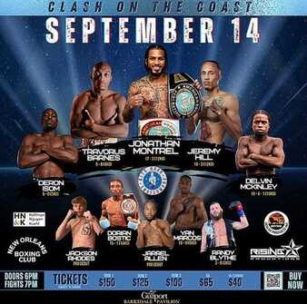 Delvin McKinley vs. Khendal Moore, Clash on the Coast | Boxing Bout ...