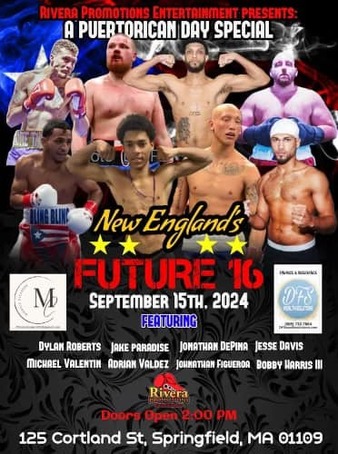 Dylan Roberts vs. Michael Medeiros, New England's Future 16 | Boxing ...