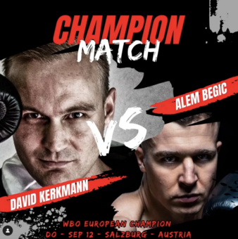 David Kerkmann vs. Alem Begić, Kerkmann vs. Begic | Boxing Bout | Tapology