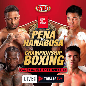 Pena vs. Hanabusa | Boxing Event | Tapology