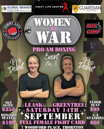 Women at War | Boxing Event | Tapology