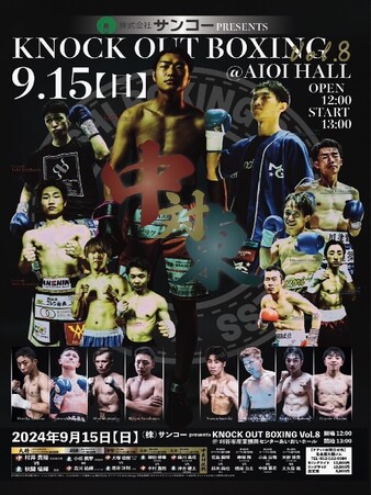 Yuki Yanagida vs. Yuto Nakamura, Knock Out Boxing Vol. 8 | Boxing Bout ...