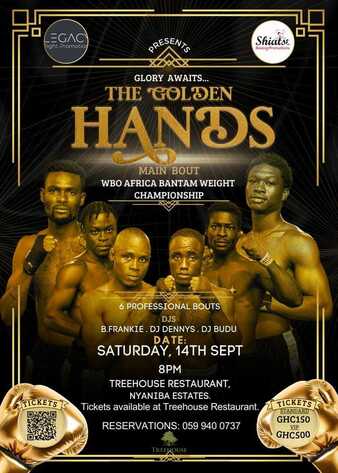 Seth Gyimah vs. David Okai, The Golden Hands | Boxing Bout | Tapology