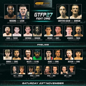 Golden Ticket Fight Promotions 27 | MMA Event | Tapology