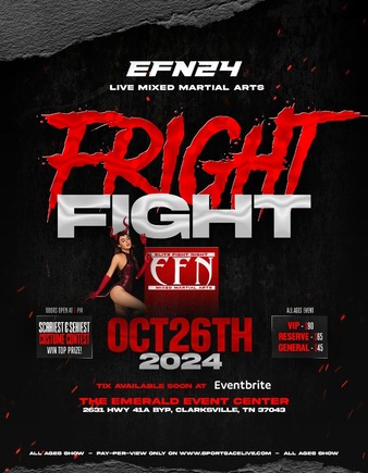 Elite Fight Night 24: Fright Fight | MMA Event | Tapology