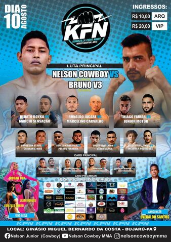 Thiago Farias vs. Osvaldo Junior, KFN 2 | MMA Bout | Tapology