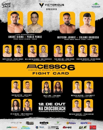 Acesso MMA 6 | MMA & Kickboxing Event | Tapology