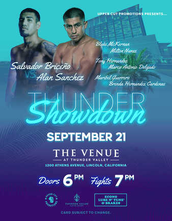 Marco Delgado vs. Anthony Hernandez, Thunder Showdown | Boxing Bout ...