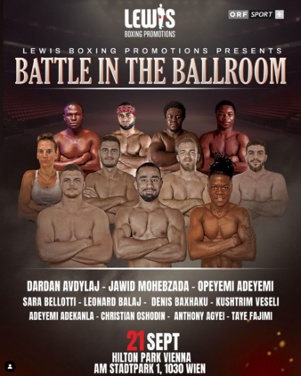 Jawid Mohebzada vs. Cosmas Cheka, Battle in the Ballroom | Boxing Bout ...
