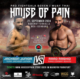 House of Pain | Boxing Event | Tapology