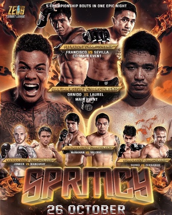 John Ornido vs. Carlo Laurel, Zeus Combat League 2 | MMA Bout | Tapology
