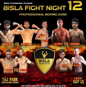 Bisla Fight Night 12 | Boxing Event | Tapology
