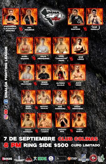 Ángel Durán vs. Geovanny Aguilar, SFL MMA 5 | MMA Bout | Tapology