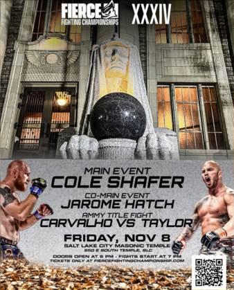 John Poppie vs. Cole Shafer, Fierce FC 34 | MMA Bout | Tapology