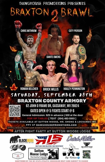 Coty Pierson vs. Michael Brock Willis II, Braxton Brawl 2 | Boxing Bout | Tapology