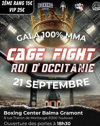 Cage Fight: Roi d'Occitanie | MMA Event | Tapology