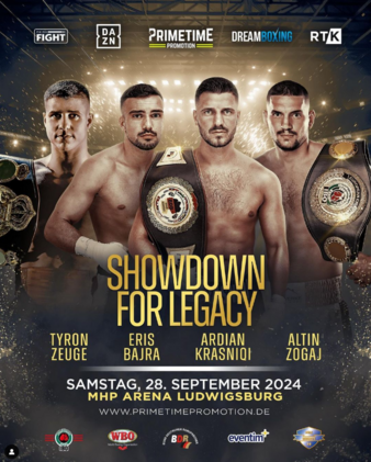 Ardian Krasniqi vs. Saul Ivan Male, Showdown for Legacy | Boxing Bout | Tapology