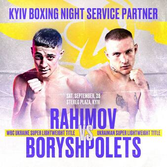 Rahimov vs. Boryshpolets | Boxing Event | Tapology