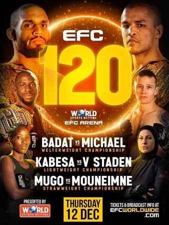 Ken Sekeletu vs. Vince Bembe, EFC 120 | MMA Bout | Tapology