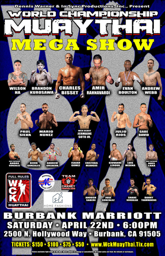 WCK Muay Thai: Mega Show 2023 | Muay Thai Event | Tapology
