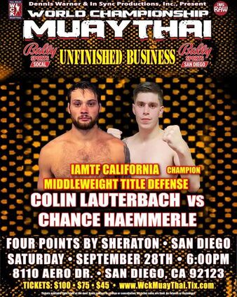 WCK Muay Thai: Unfinished Business | Event | Tapology