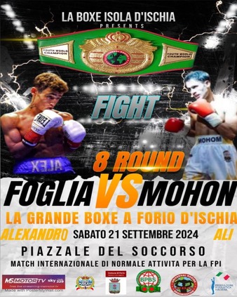 Foglia vs. Mohon | Boxing Event | Tapology