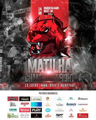 Dicson Santos vs. Filipe Franco, Matilha Champions Fight 3 | MMA Bout | Tapology