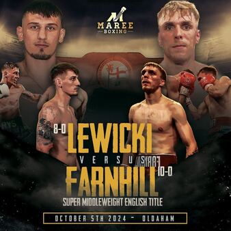 Connor Taylor vs. Dylan Courtney, Lewicki vs. Farnhill | Boxing Bout ...