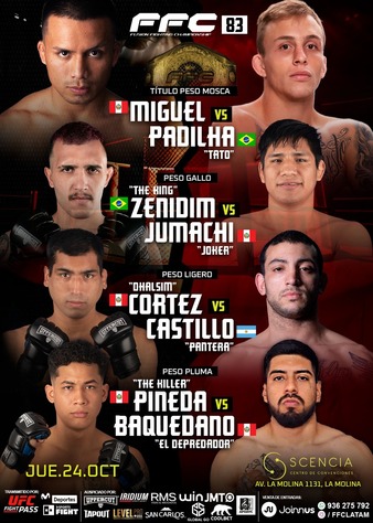 Jonathan Astudillo vs. Piero Baquedano, FFC 83 | MMA Bout | Tapology