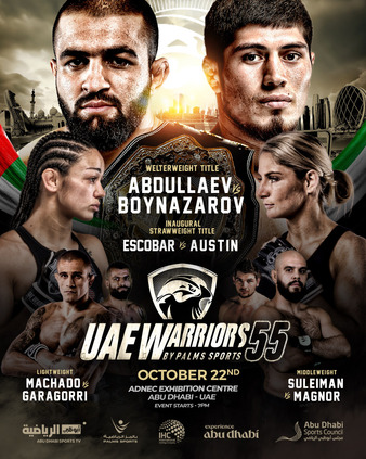 UAE Warriors 55: Abdullaev vs. Boynazarov | MMA Event | Tapology