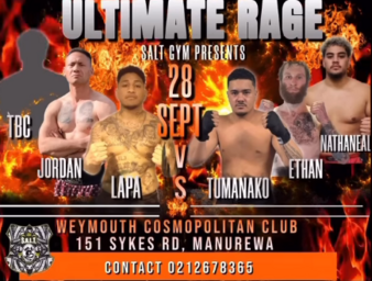 Nathaneal Tuteru vs. Lui Te'o, Ultimate Rage | Boxing Bout | Tapology