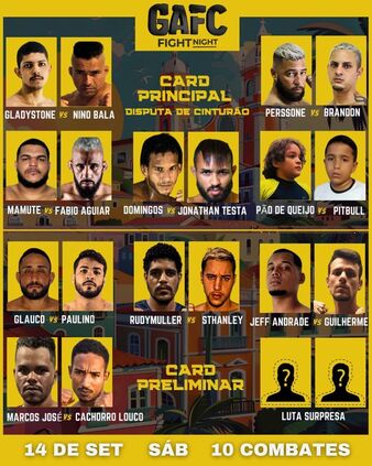 GAFC Fight Night | MMA Event | Tapology