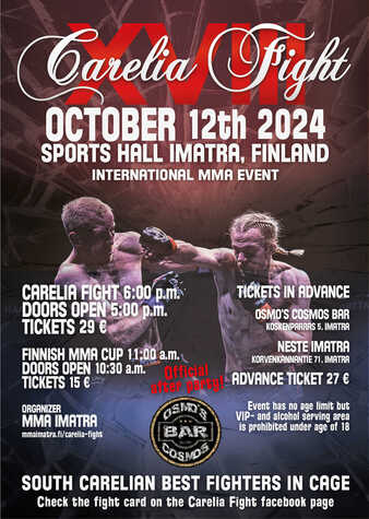 Carelia Fight 18 | MMA Event | Tapology