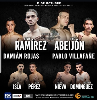 Damian Rojas vs. Pablo Marcos Villafane, Ramirez vs. Abeijon | Boxing Bout | Tapology