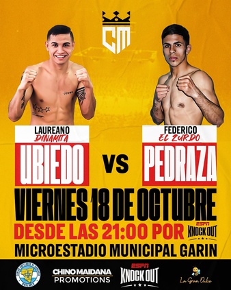 Ubiedo vs. Pedraza | Boxing Event | Tapology
