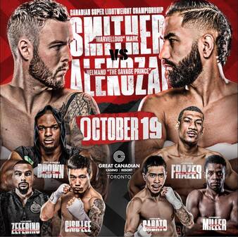 Smither vs. Alekozai | Boxing Event | Tapology