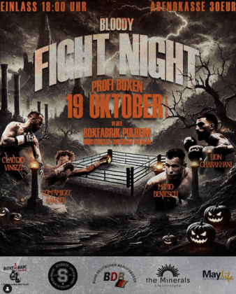Bloody Fight Night | Boxing Event | Tapology
