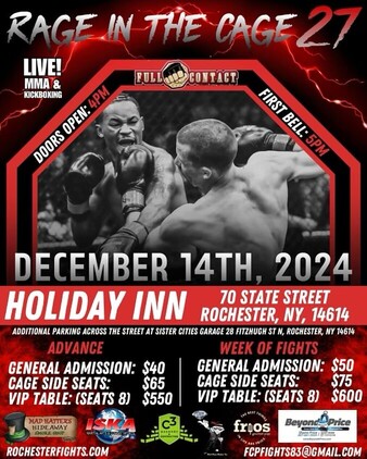 Full Contact Promotions: Rage in the Cage 27 | MMA, Kickboxing, & Muay ...
