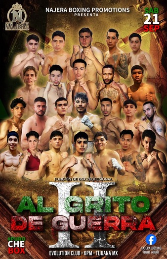 Angel Luis Cavazos vs. David Miranda, Al Grito de Guerra II | Boxing ...