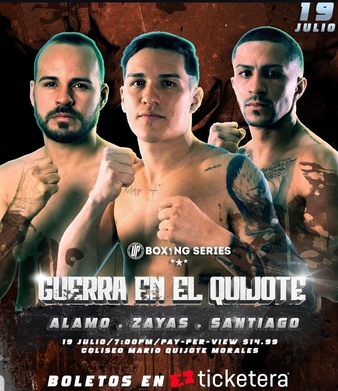 Guerra en el Quijote | Boxing Event | Tapology