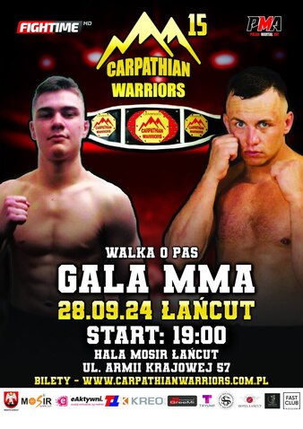 Arkadiusz Jędraczka vs. Bartosz Kwiatkowski, Carpathian Warriors 15 ...