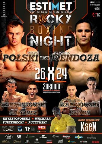 Rocky Boxing Night 20 | Boxing Event | Tapology