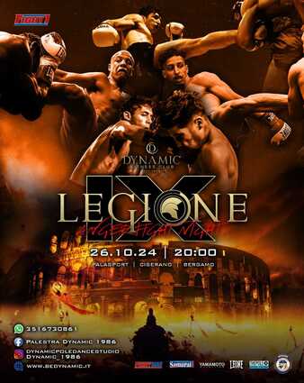 IX Legione: Anger Fight Night | Kickboxing, Muay Thai, & MMA Event ...